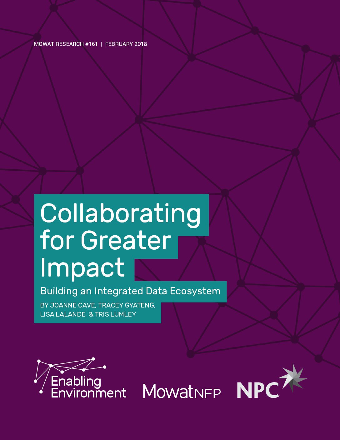Collaborating for greater impact: An integrated data ecosystem - NPC