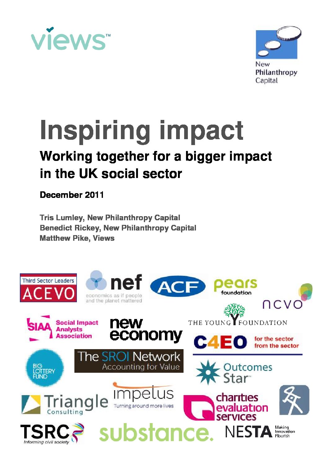Inspiring impact: Working together for a bigger impact - NPC