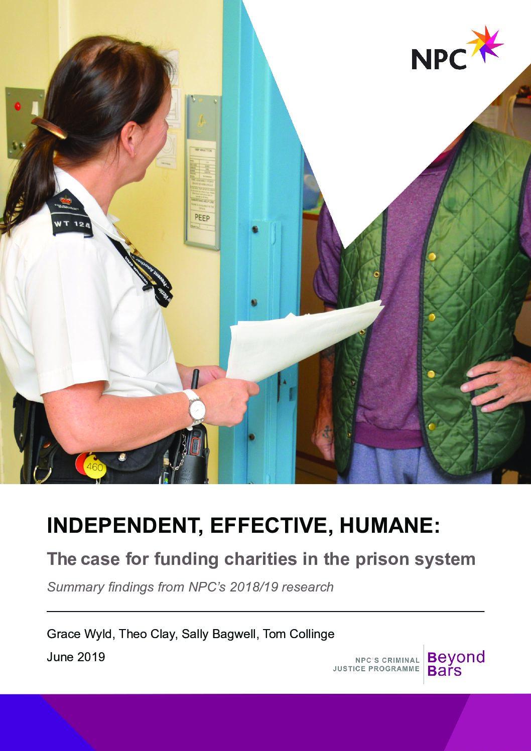 Funding charities in the prison system - NPC